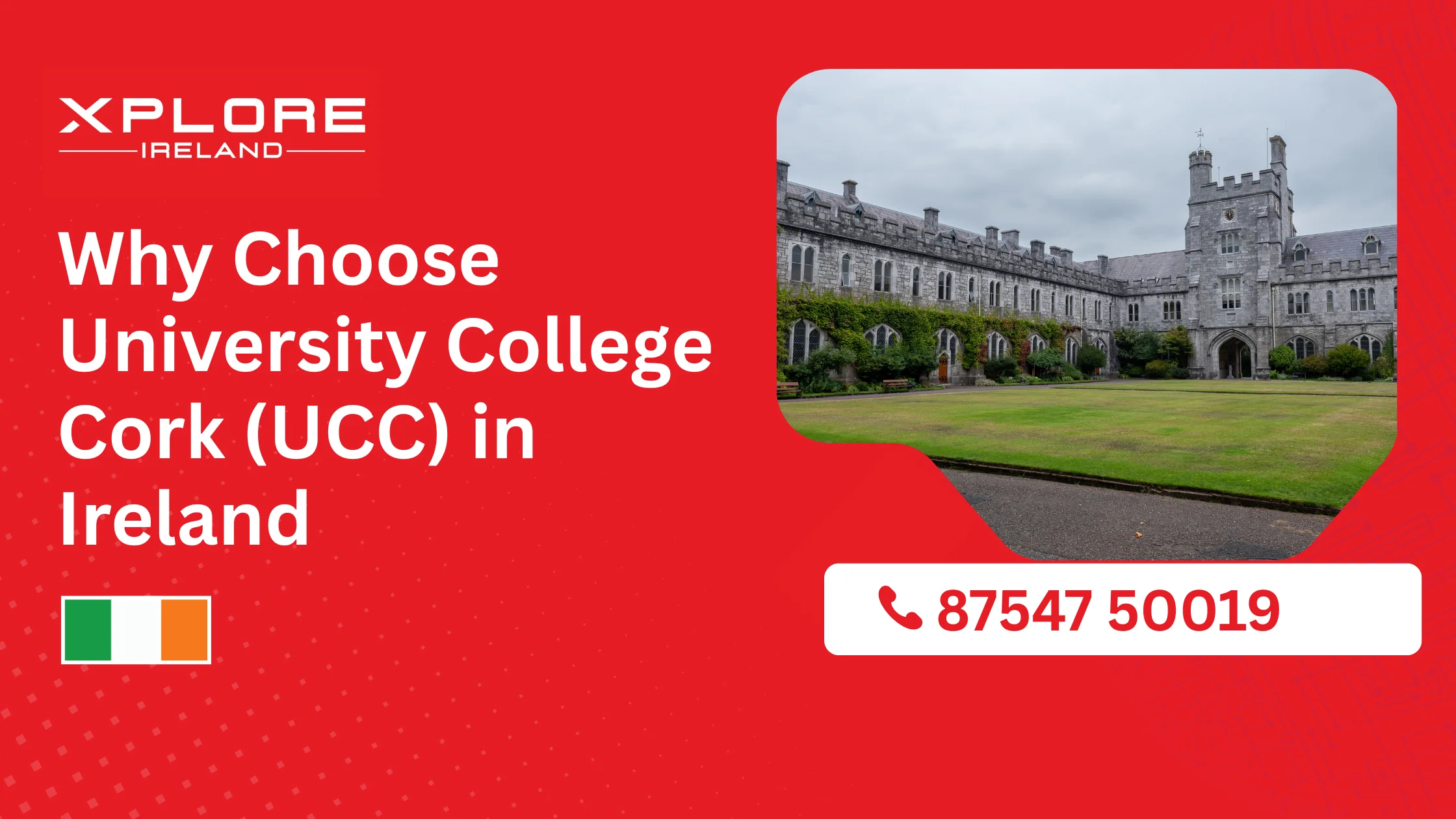 Why Choose University College Cork (UCC) in Ireland?